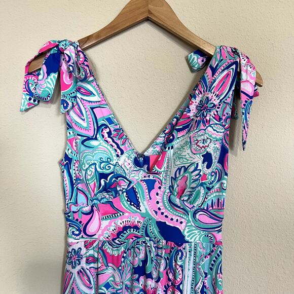 Lilly Pulitzer | Dresses | Lilly Pulitzer Maxine Midi Dress Size 0 ...